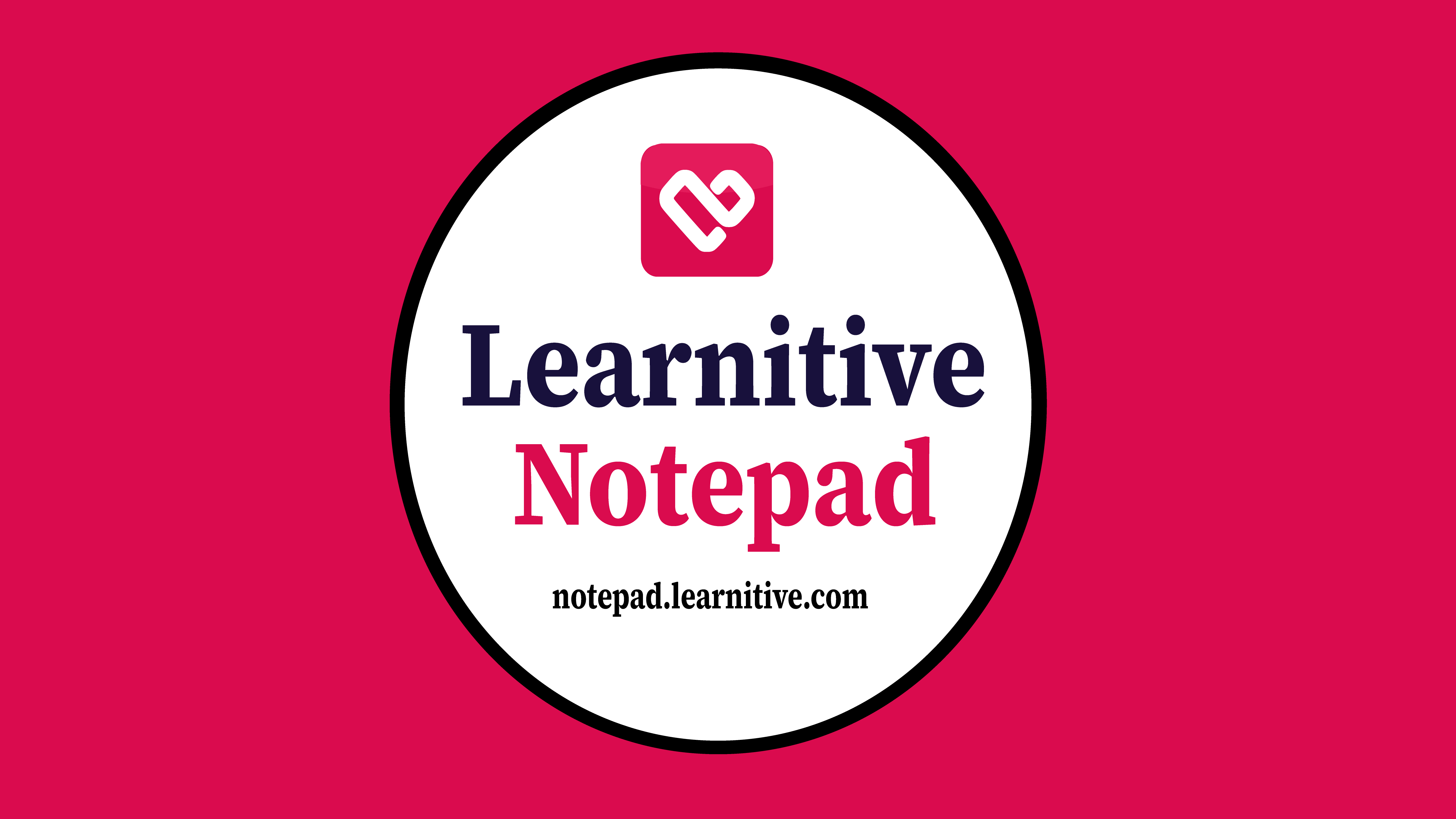 Learnitive Notepad | Learnitive